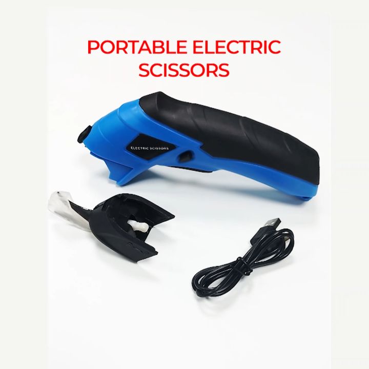 KGS Portable Electric Scissor Auto Cutter, Electric Tailoring Scissor ...