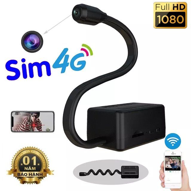 Camera Mini Gắn Sim 4G - Siêu Nét Camera Mini S13 4G LITE Full HD 1080P ...