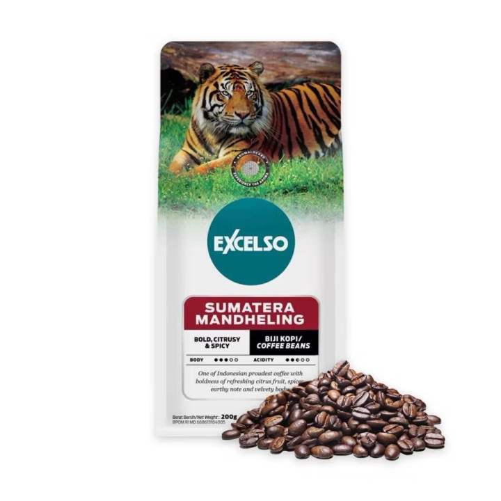 Excelso Kopi Sumatera Mandheling Biji 200 Gr | Lazada Indonesia