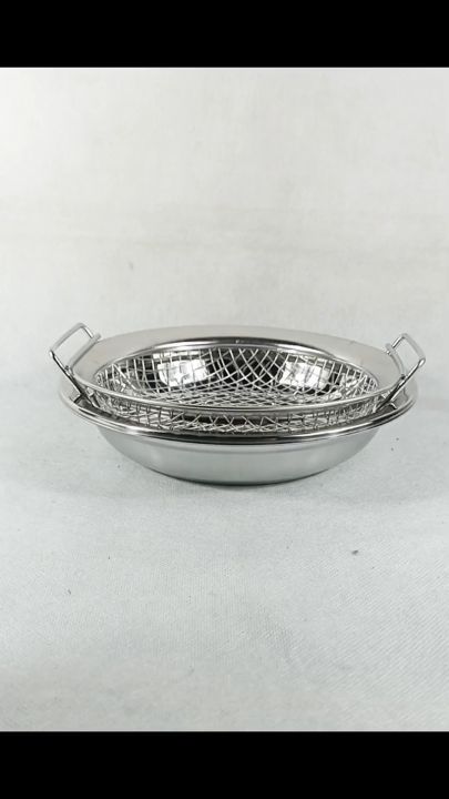 WLW888 Saringan Bulat Saringan Minyak Sayur Peniris Gorengan Lengkap ...