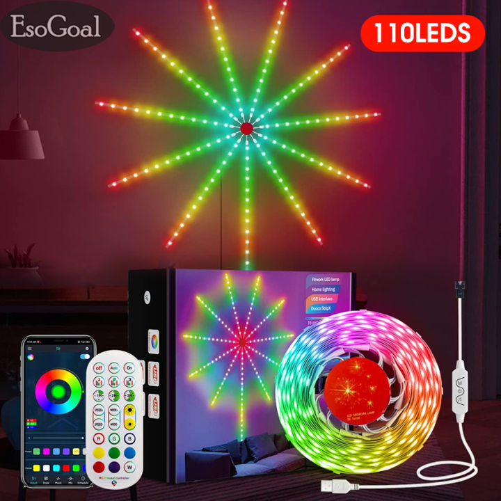 EsoGoal fireworks led light outdoor Fireworks Christmas Light LED Strip ...