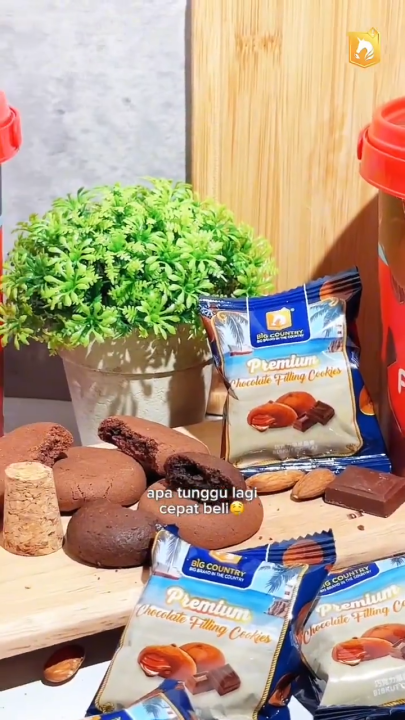 Chocolate Filling Cookies Big Country and Products | Lazada Singapore