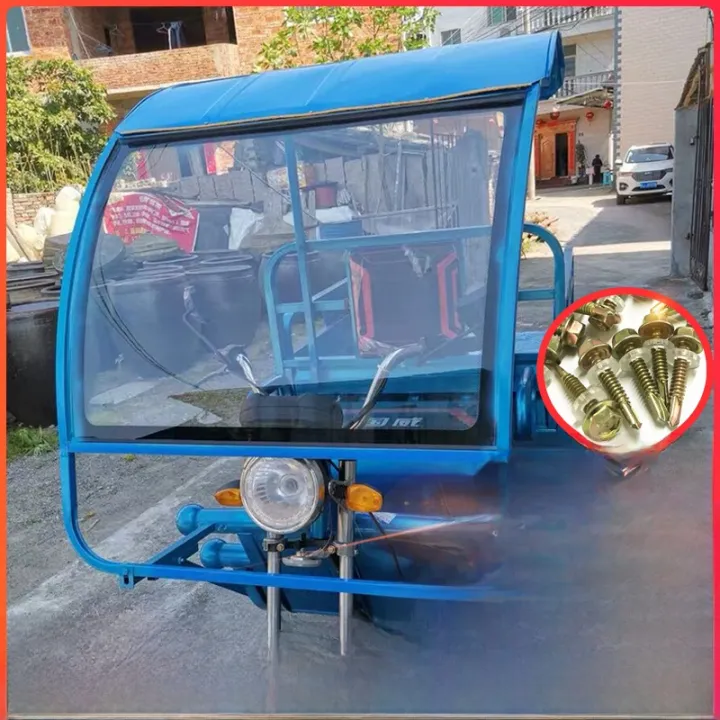 Thickened Modification Type Motorcycle Electric Tricycle Windshield ...