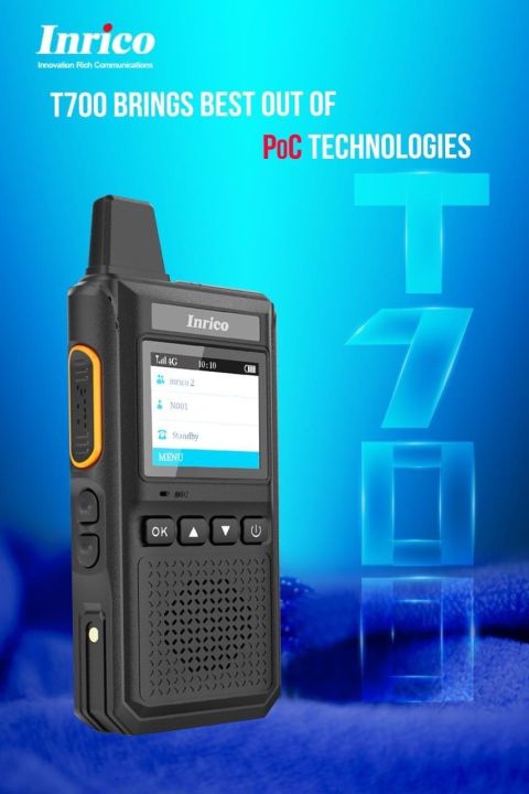 Inrico T700 Push-to-talk PoC Two-Way Radio | Lazada PH
