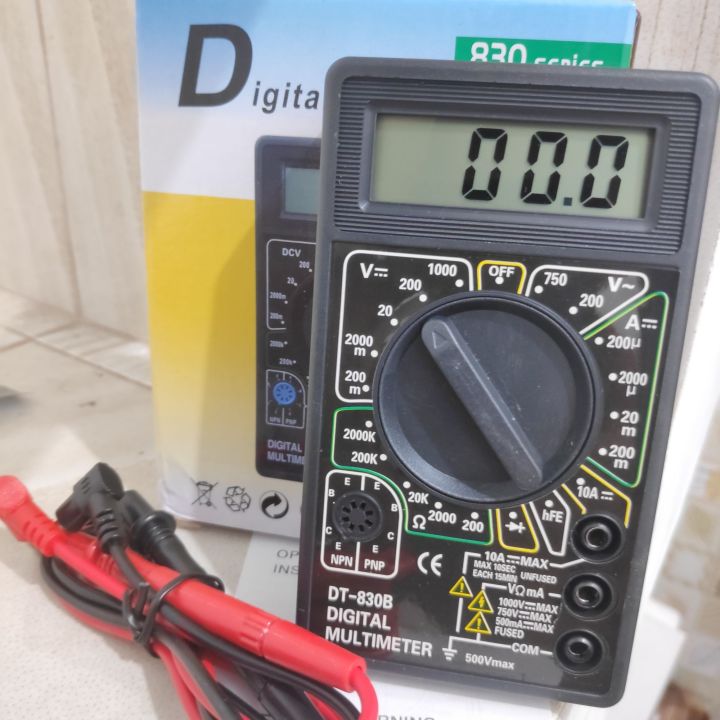 digital Multimeter DT-830B DT830B Digital Multimeter | Lazada Indonesia