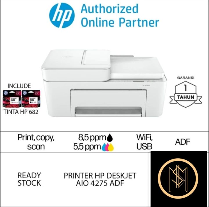 HP Deskjet Ink advantage 4275 All In One Wifi Scan copy F4/ Legal ...