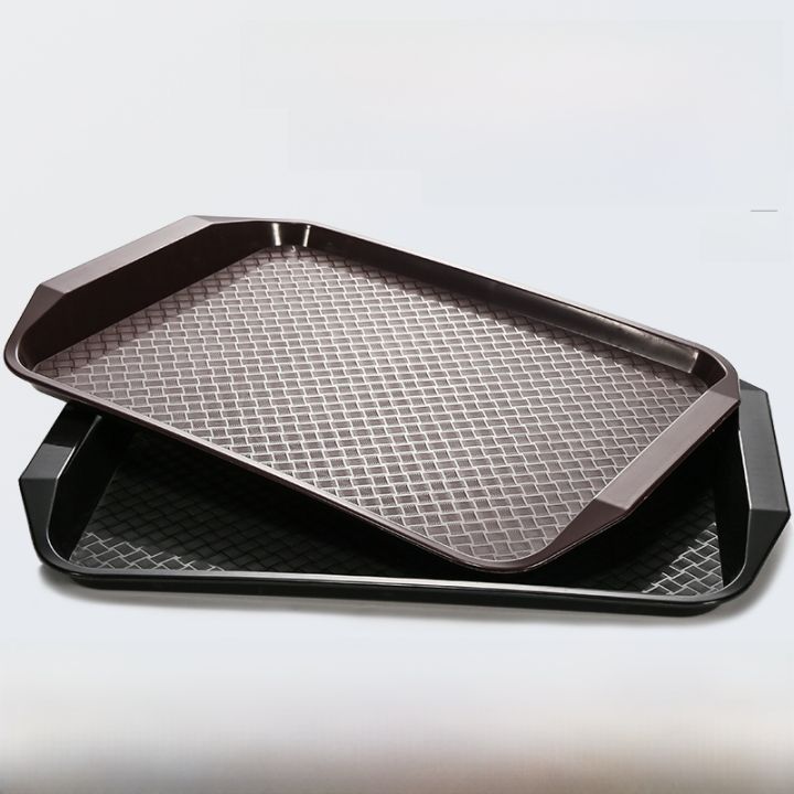 Kaber Rectangular Plastic Tray Restaurant Fast Food Burger Shop ...