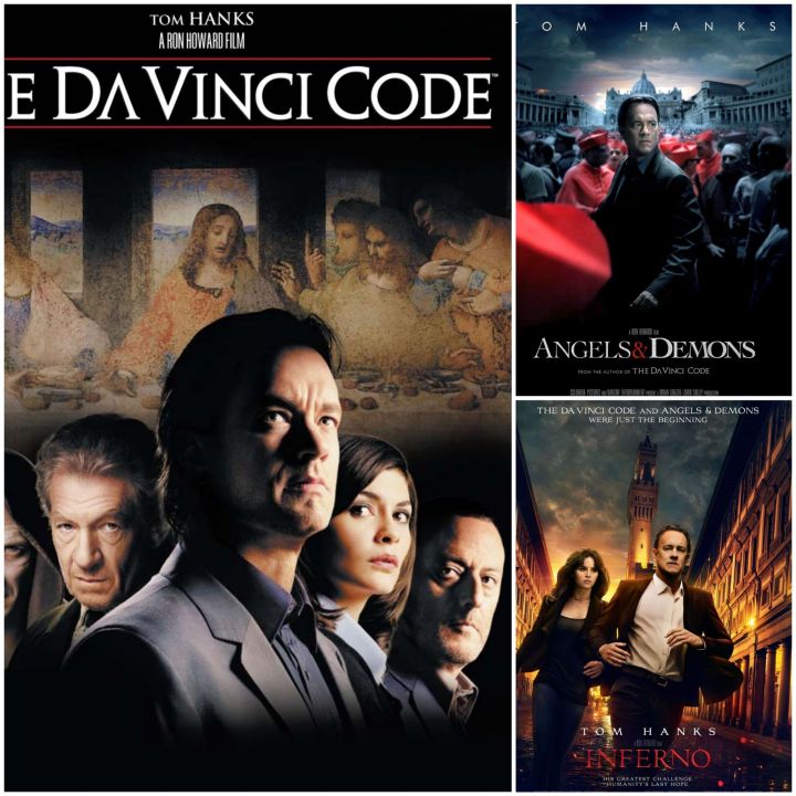 [DVD HD] รหัสลับดาวินชี ครบ 3 ภาค-3 แผ่น The DaVinci Code Collection #หนังฝรั่ง #แพ็คสุดคุ้ม (มี ...