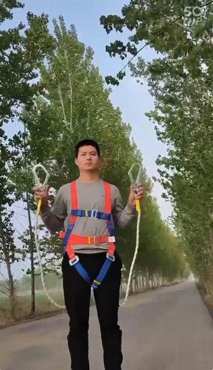 Fall safety harness, Fall Safety harness set, 5 point full body harness ...