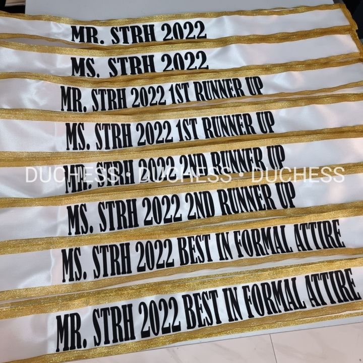 Customized Sash Pageant Sash Awards Sash Any Sash Graduation Sash ...