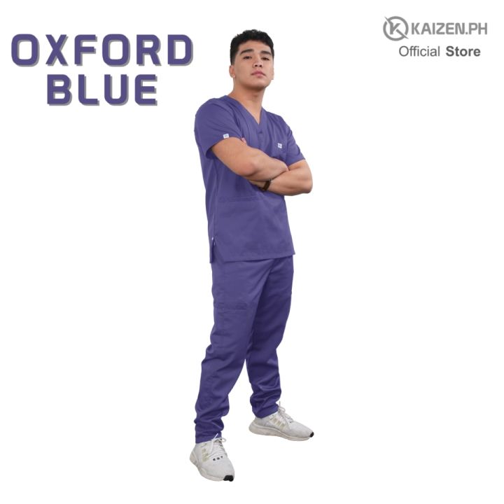 Scrub Suit KSS-03 NEW COLORS PLAIN SERIES by KAIZEN.PH | Lazada PH