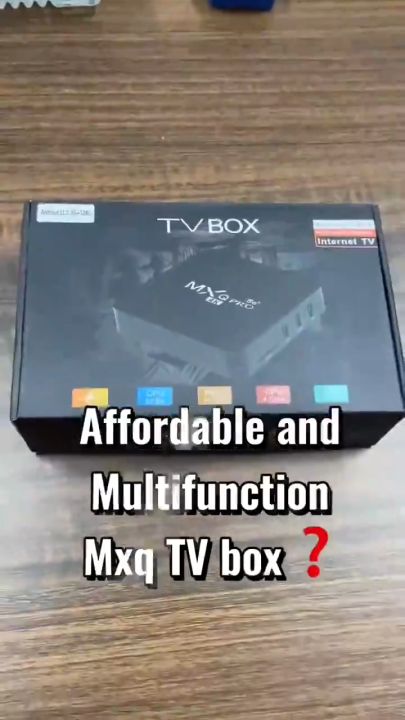 AUTHENTIC MXQ Pro 4K Android 11.0 TV Box 5G for Non Smart TV Ultra HD ...