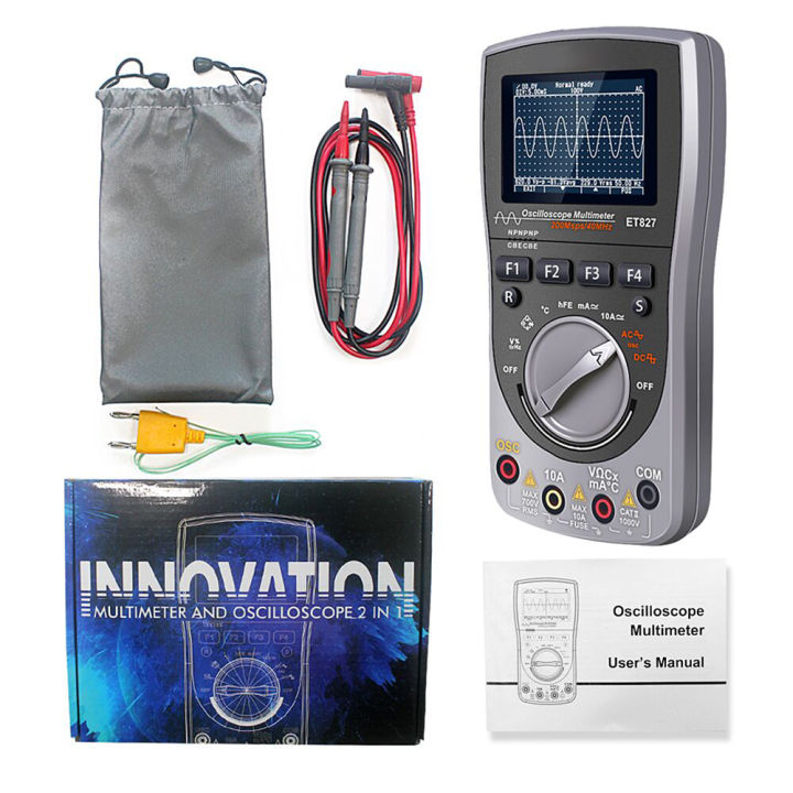Multi-function Tester 200MS/S Sampling Rate Oscilloscope True RMS ...