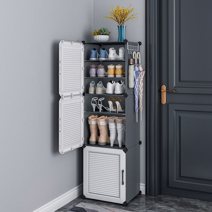 Balcony Shoe Cabinet Sun Protection Waterproof Multi-Layer Small Shoe ...