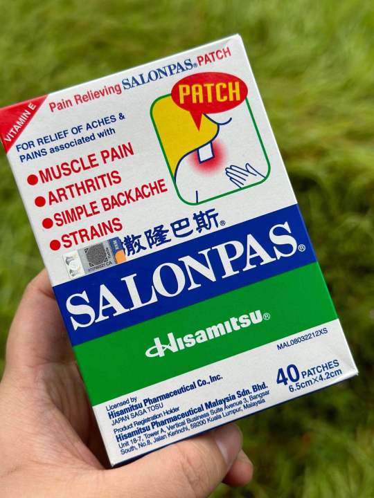 Salonpas Patch 40s Exp2027 | Lazada