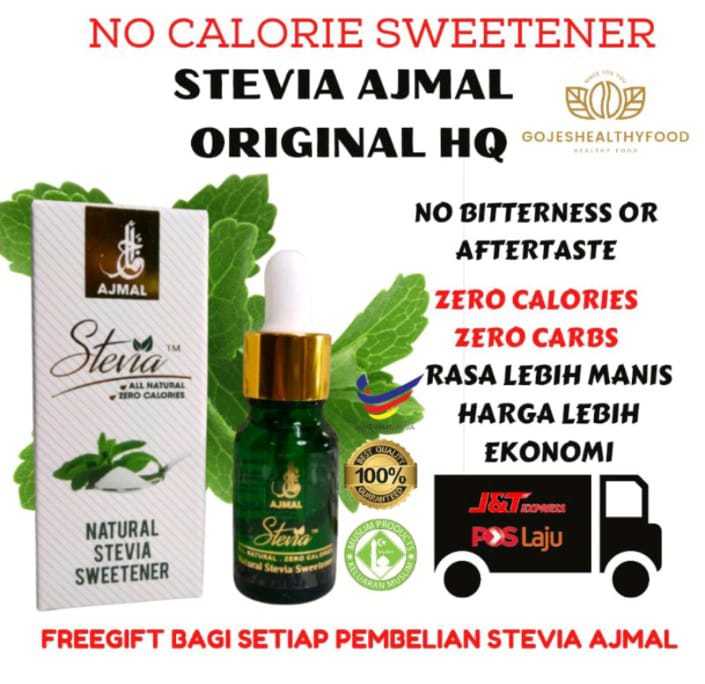 Stevia Ajmal Original HQ Sugar Replacement SugarFree | Lazada