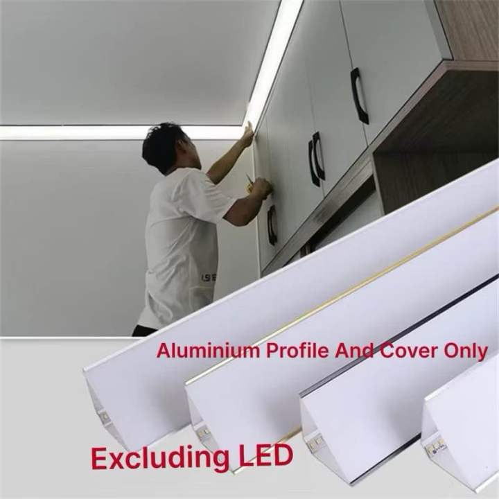 Aluminium Profile Ceiling Corner Led Holder Linear Bar Strip Light ...