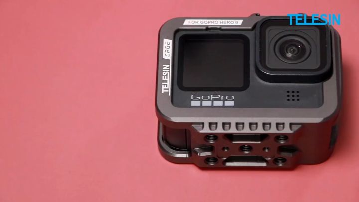 Aluminum Alloy Frame Case Gopro 13/12/11/10/9 Telesin เคสอลูมิเนียม ...