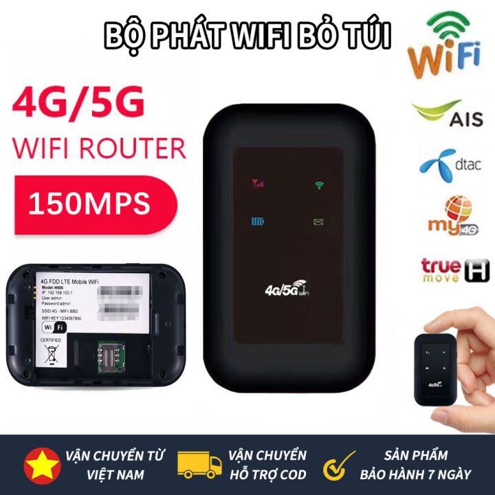 bộ định tuyến Wifi 2100 MAh 4G LTE Modem Di Động Băng Thông Rộng ...