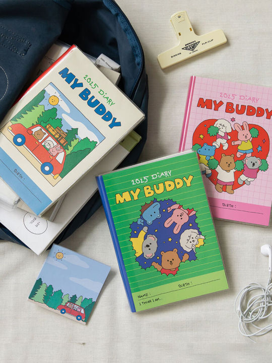 Dailylike Adorable Colorful Page INS Style 2025 Eternal Calendar Weekly ...