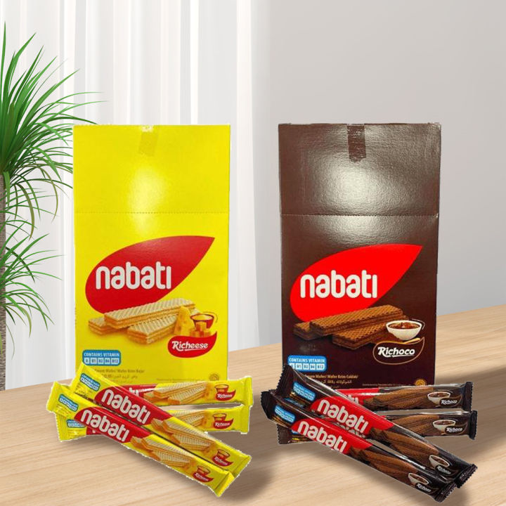 snack [READY STOCK]NABATI WAFER BOX 140g(20'sX7gram)/CHEESE CREAM WAFER ...