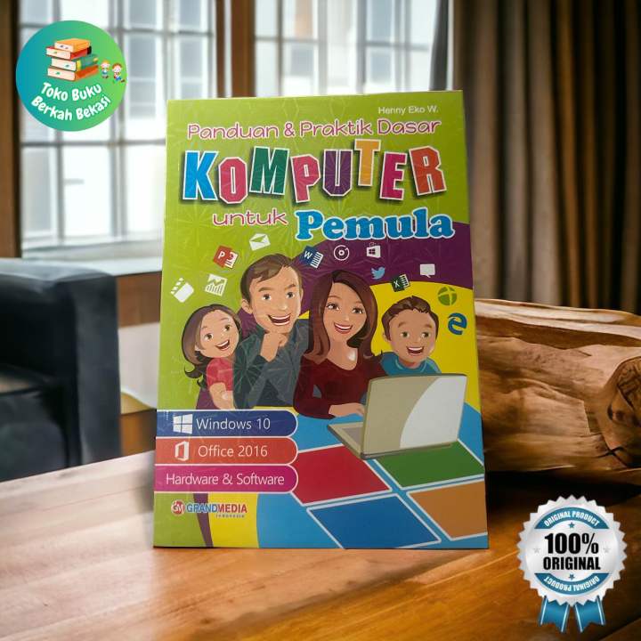 buku panduan & praktis dasar komputer untuk pemula (24×16 cm) | Lazada ...