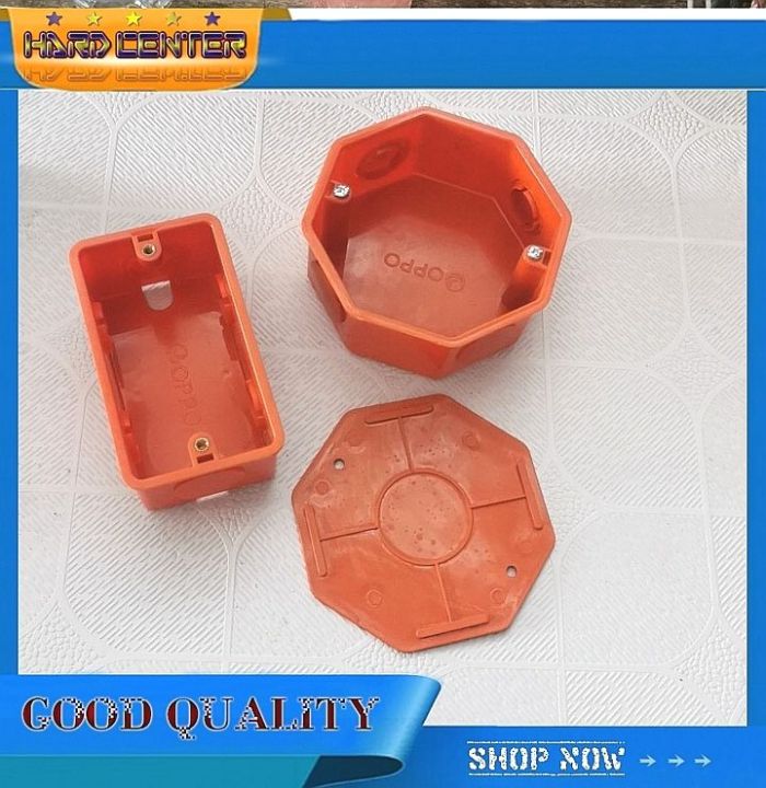 TLX PVC Junction box w/ screw Utility box w/ out screw best cover ...