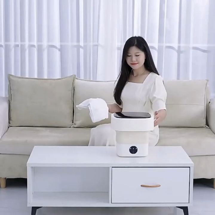 6.5 liters portable washing machine folding washing machine underwear ...