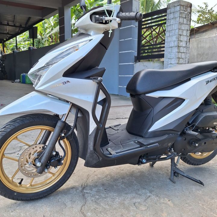 HONDA BEAT V3 - CRASHGUARD SMALL DESIGN heavy duty (POWDER COATED ...