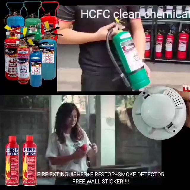 3 LBS | Fire Extinguisher BLUE A-FFF (Wet Chemical) | (Optional: 3 lbs ...