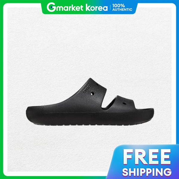 Crocs(ครอคส์) | รองเทาแตะคลาสสค V2 สดำ 209403-001 | Lazada.co.th