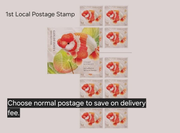 Singapore Self Adhesive First Local Postage Stamps | Lazada Singapore