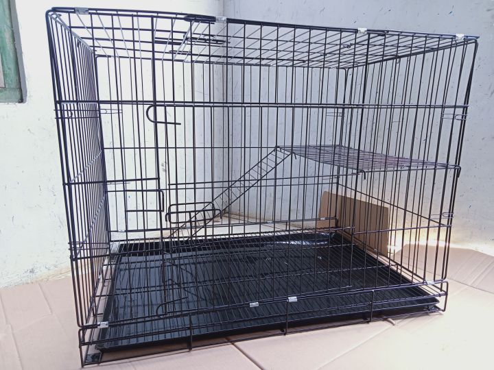 kandang kucing lipat ukuran besar 75x45x50 | Lazada Indonesia