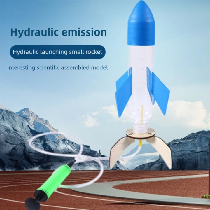 DIY Rocket Sprinklers Toys Water Splash Rocket Outdoor Water Play Toy ...