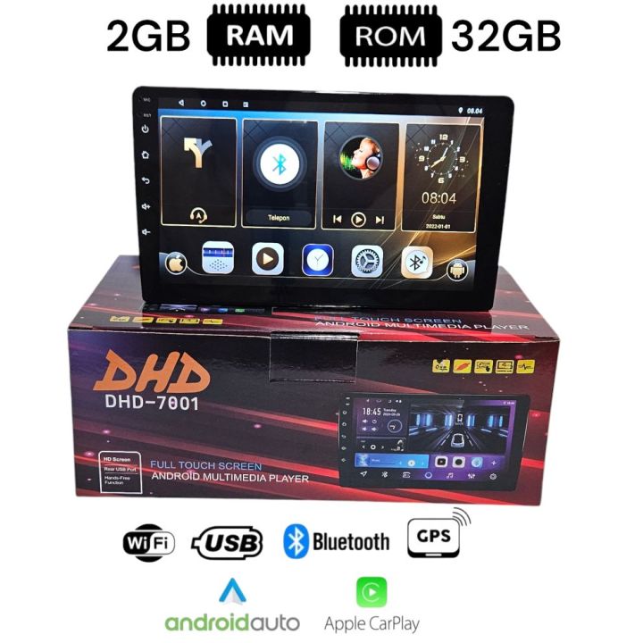 Head Unit Android 9 inch RAM 2GB + 32GB DHD-7001 | Lazada Indonesia