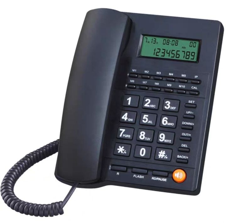 Caller ID Handfree Speaker Landline Wired Telephone (Ready stock) (No ...