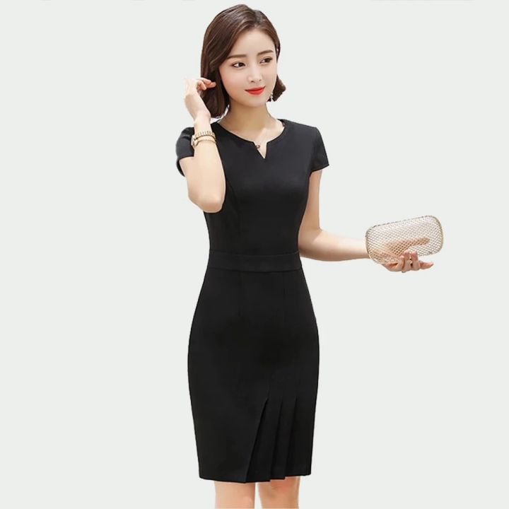 Dress Model terbaru,Model simpel dan elegan,Body fit Dress pesta Lengan ...