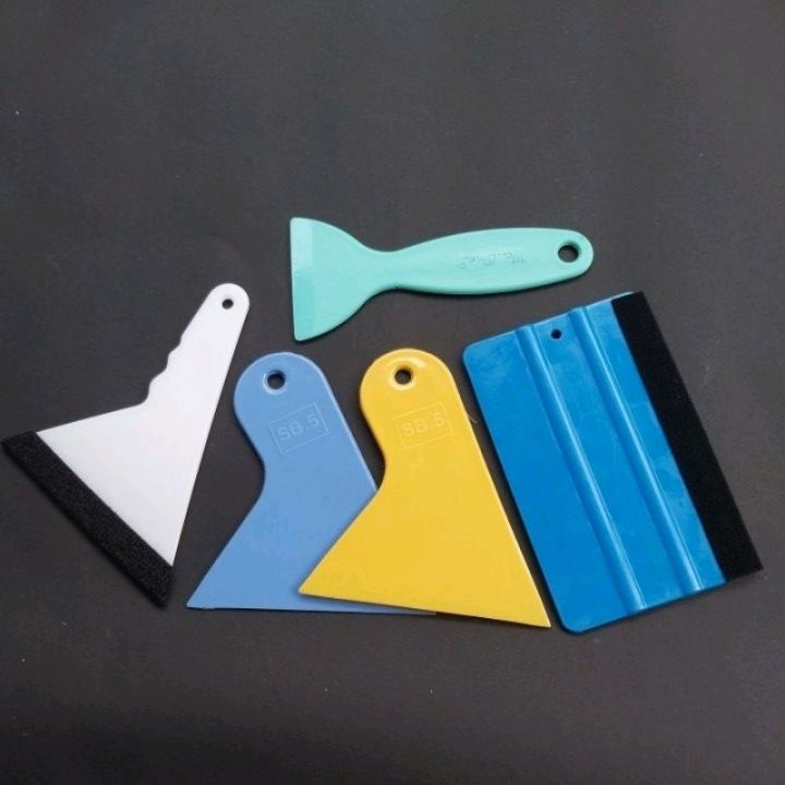 Alat Scrap Pasang Stiker dan Kaca film Isi 5pcs | Lazada Indonesia