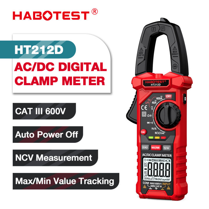 HABOTEST HT212 kẹp vạn năng Kỹ Thuật Số Vôn kế Độ Chính Xác Cao 4000 ...