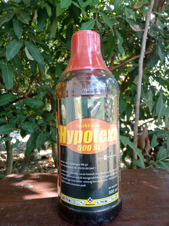 HYPOTEXT 500 ml dimehipo 500 Sl Insektisida Sistemik Basmi Burung Pipit ...