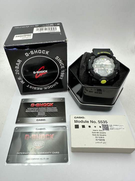 CASIO G-SHOCK Quartz ตัวเรือนพลาสติก นาฬิกาผู้ชาย มือสองของแท้ | Lazada.co.th
