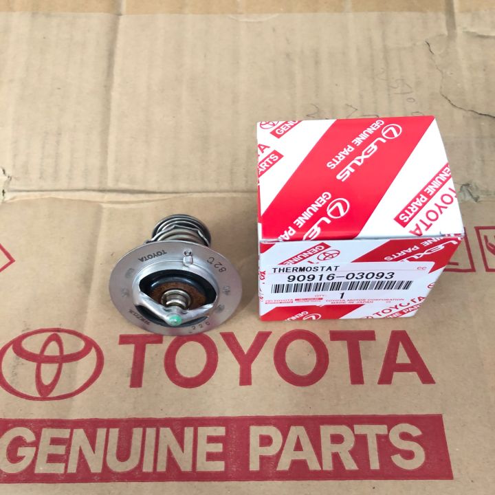GENUINE TOYOTA THERMOSTAT FOR INNOVA/HILUX/FORTUNER 2005-2015 1TR/2TR ...