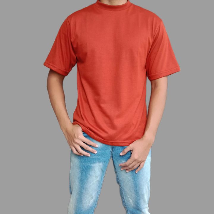 Rust Color Oversized T-shirt | Lazada PH