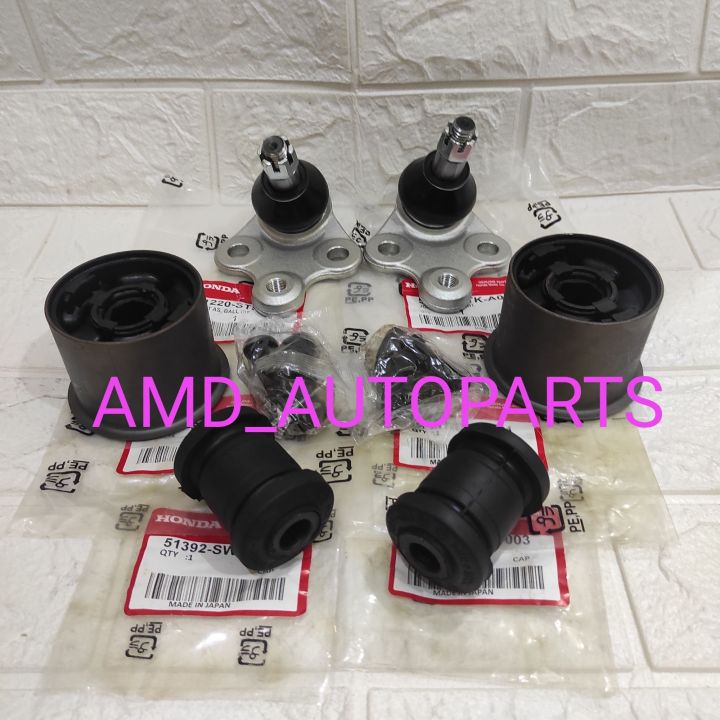 BALL JOINT + BUSHING ARM BESAR KECIL HONDA ALL NEW CRV 2SET BALLJOINT ...
