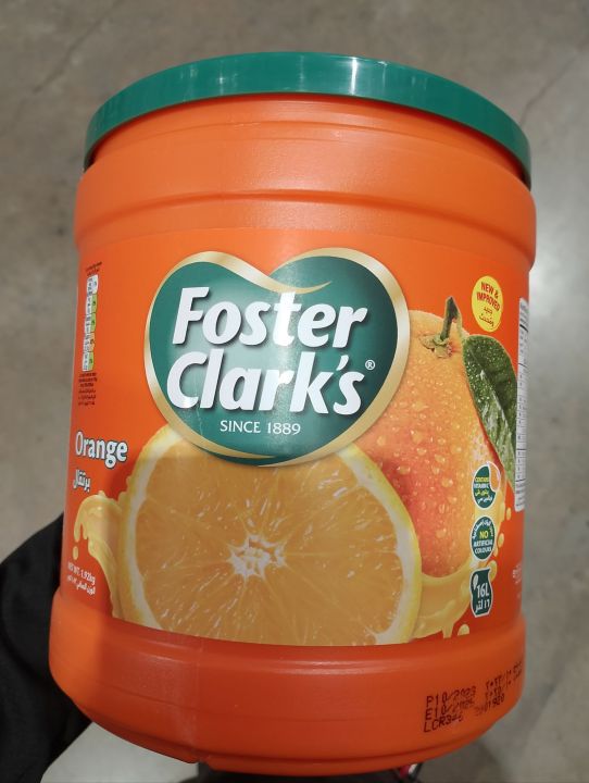 FOSTER CLARK ORANGE JUICE POWDER 1.92KG | Lazada PH