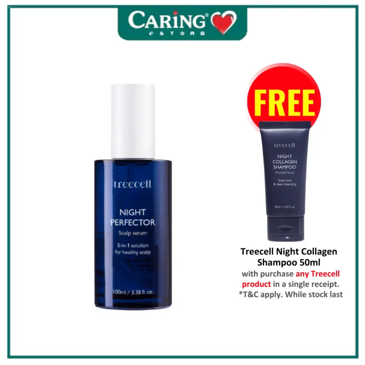 TREECELL NIGHT PERFECTOR SCALP SERUM 100ML | Lazada