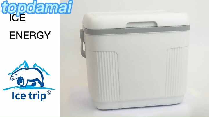 【Free 5*ice pack And 1*ice brick】Outdoor Ice Box Cooler Chest Insulated ...
