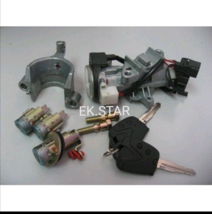 PROTON WAJA KEY SET ASSY WITH STARTED KEY | Lazada