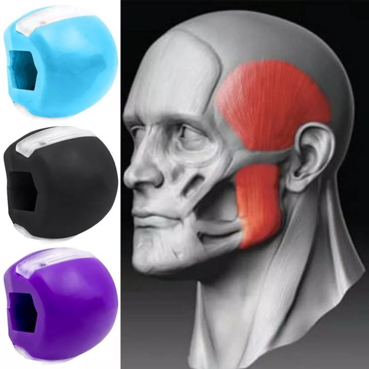 Silica Gel Jaw Exercise Line Ball Food-Grade Muscle Training Mandibular ...