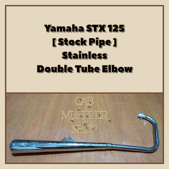 Yamaha STX 125 - Stock Pipe - [ Stainless ] - [ Double Tube Elbow ...